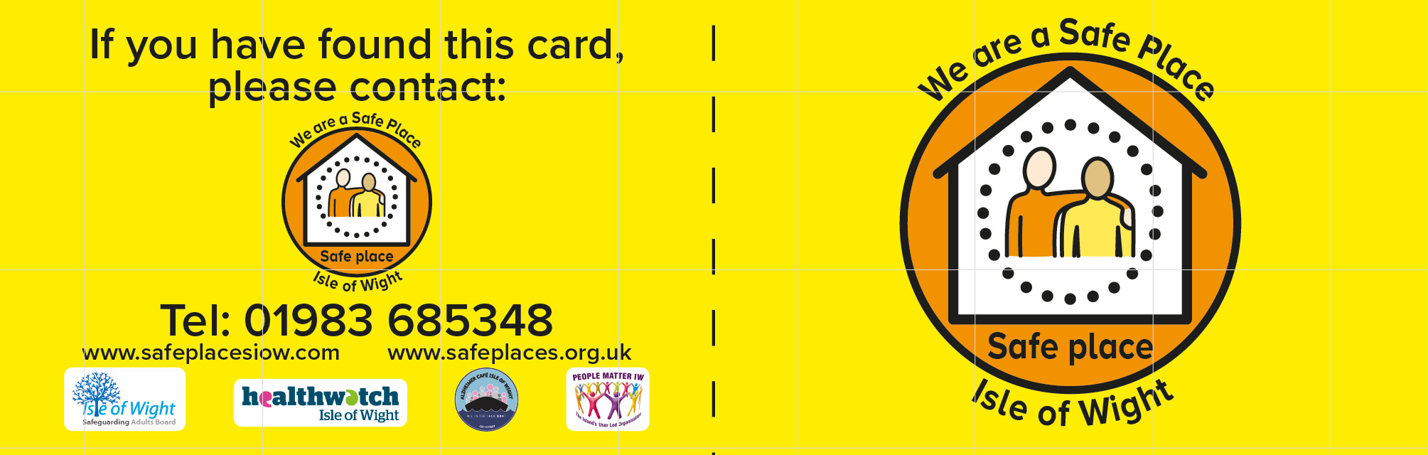Registering for a Safe Place Card – Safe Places Isle of Wight